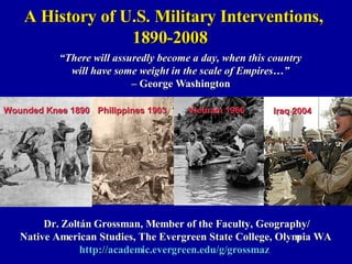 US Interventions History | PPT