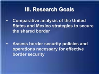 US-Mexico Border Security 2007-2008 | PPTX