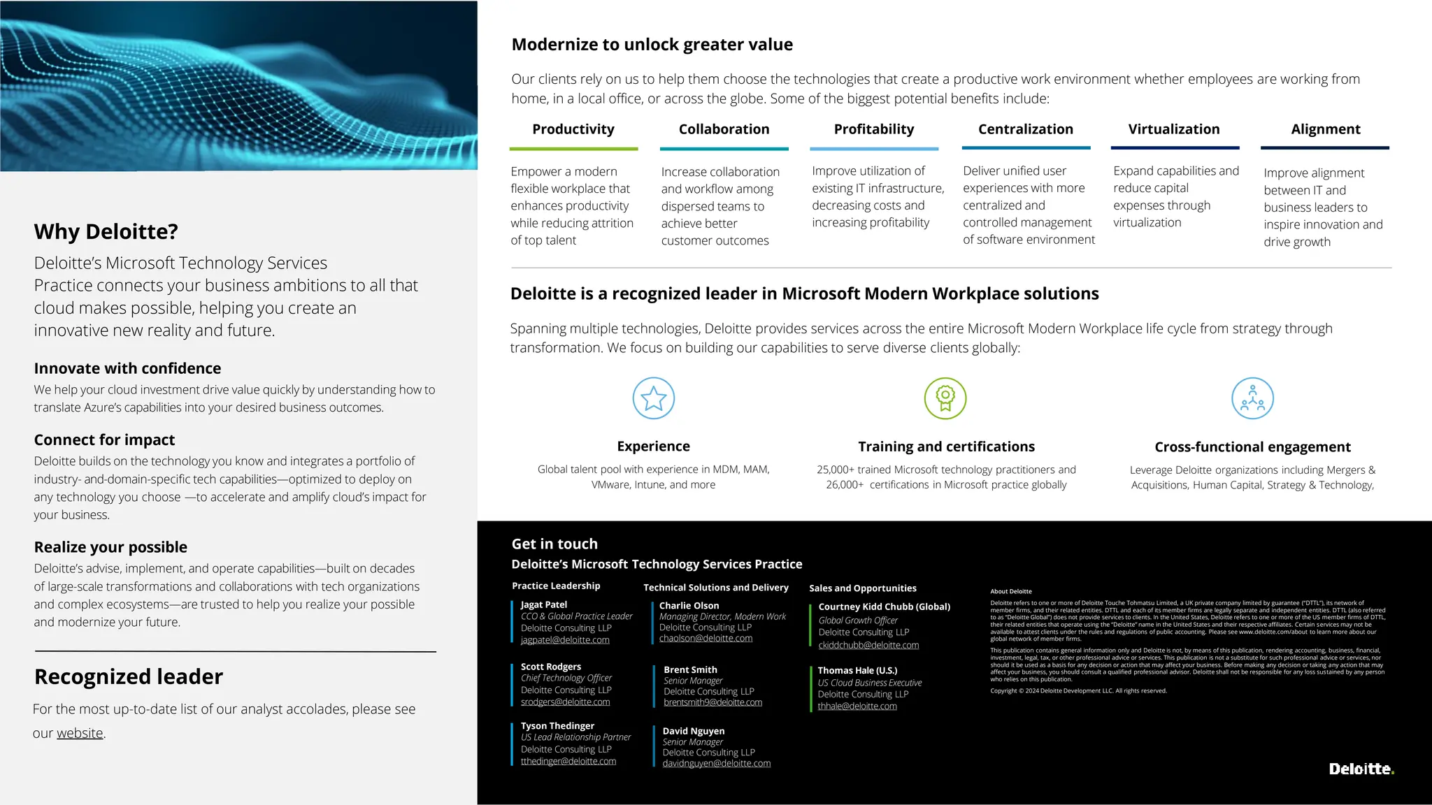 us-microsoft-modern-workplace-digital transformation | PDF
