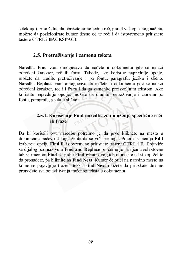 Us modul 3 - obrada teksta | PDF