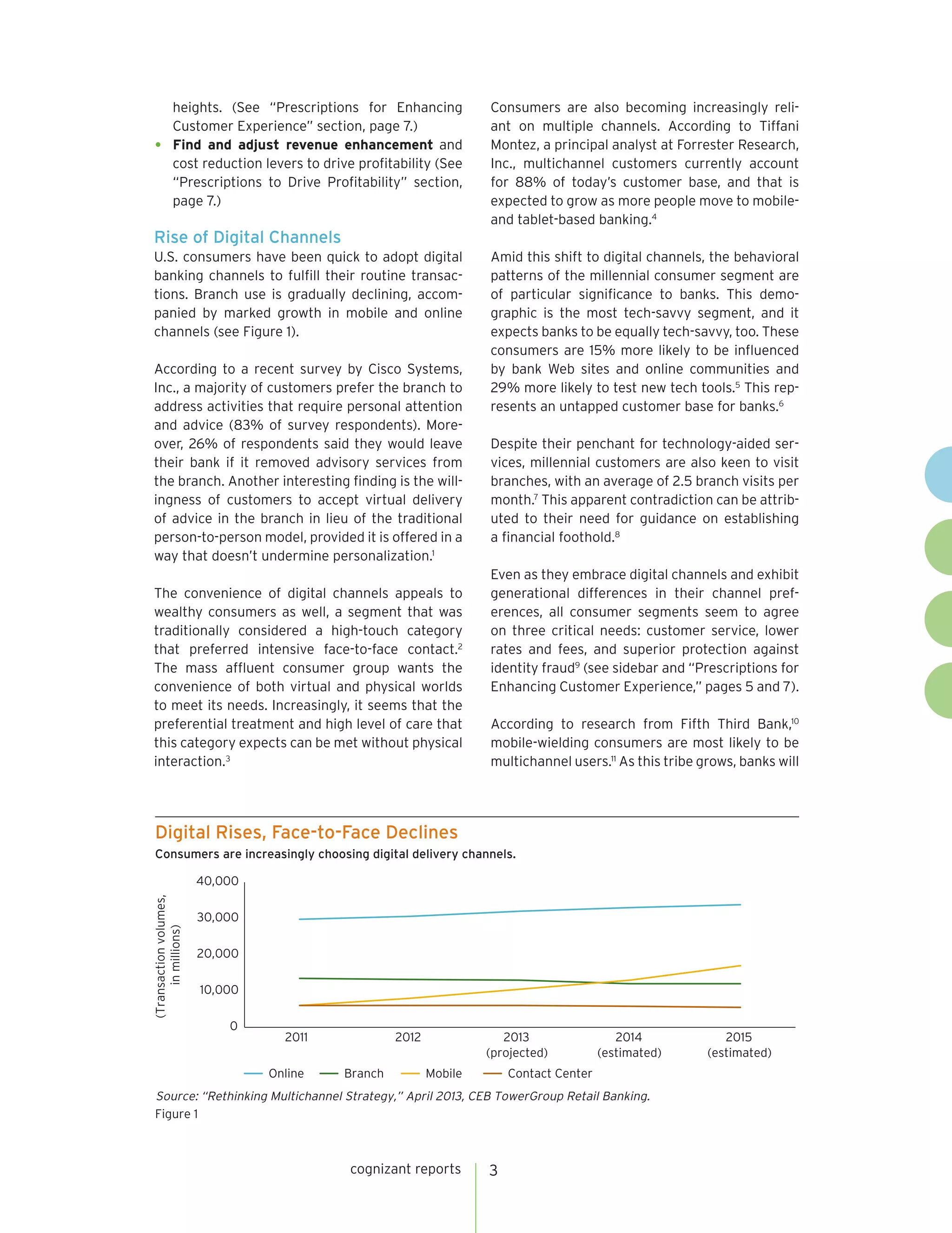 U.S. Retail Banking: Prescriptions for Channel Integration and Beyond | PDF