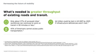How shared data can help cities improve transportation efficiency | PPT