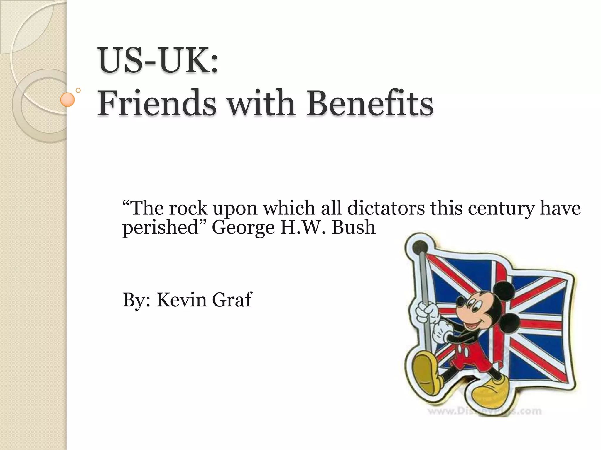 US-UK Relations | PPTX