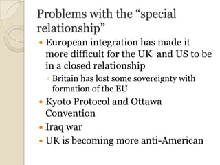 US-UK Relations | PPTX