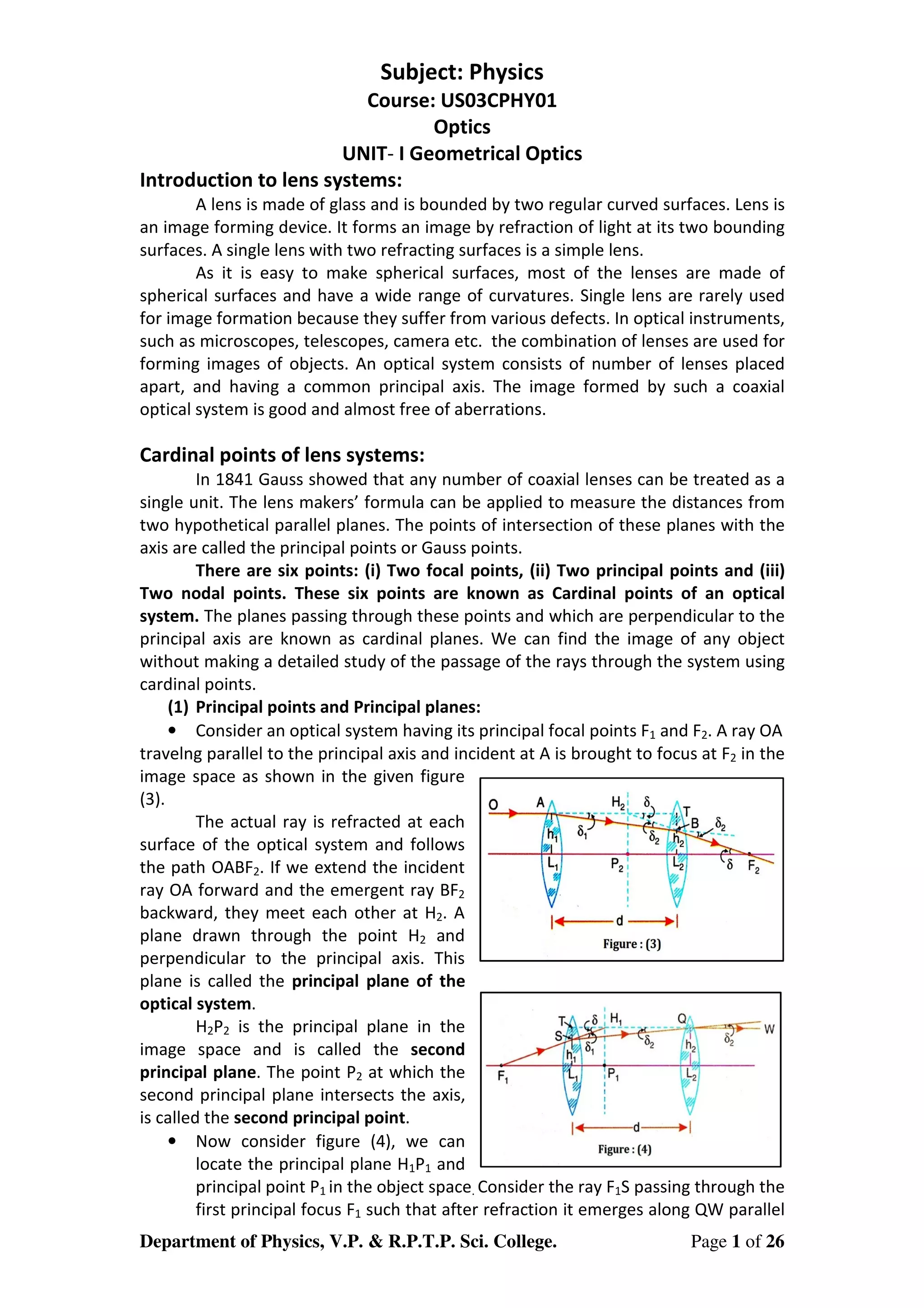 geometrical optics | PDF