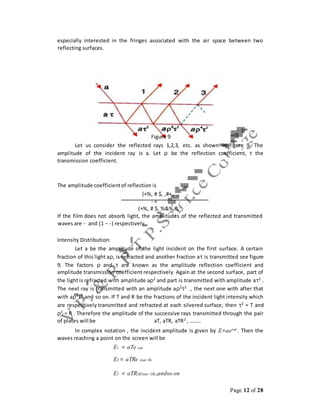 unit2 interference & diffraction | PDF