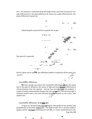 unit2 interference & diffraction | PDF