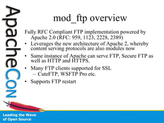 US07FFT-mod_ftp.ppt | Computing | Technology & Computing