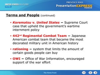 United States History Ch. 15 Section 2 Notes | PPT