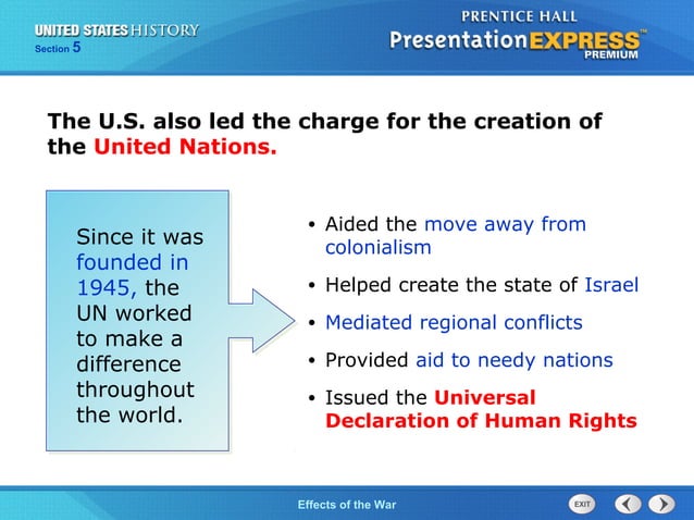 United States History Ch. 15 Section 5 Notes | PPT