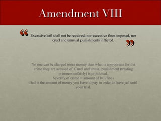Us.1.Amendments 7 & 8 | PPT