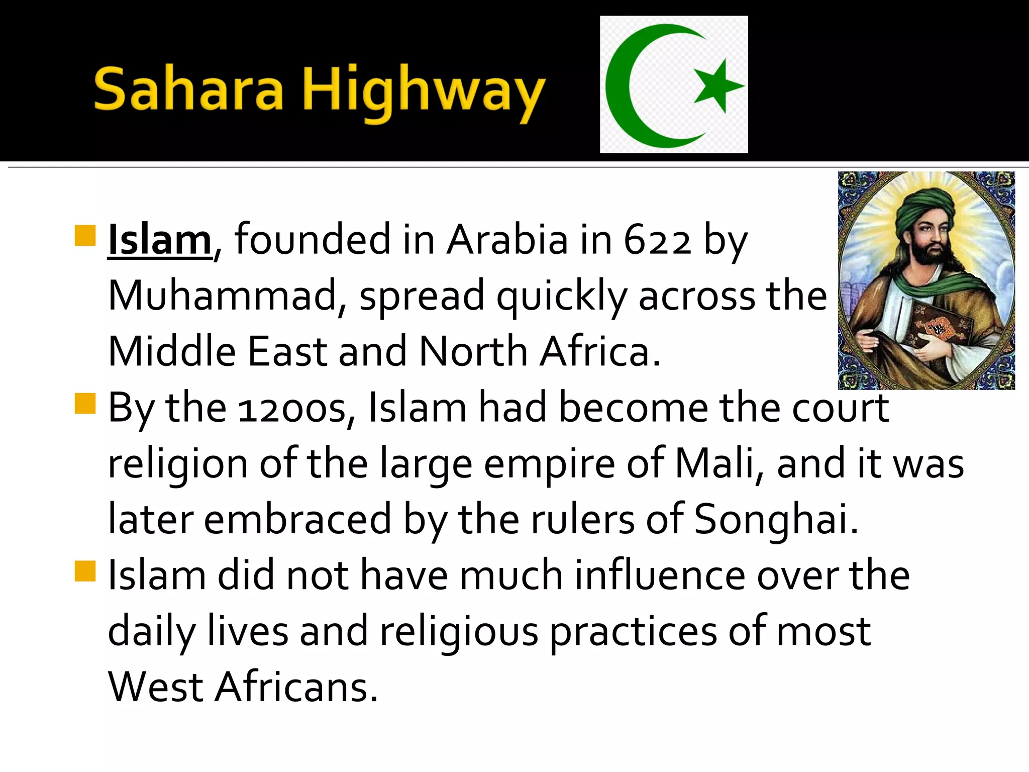 Chapter 1: Section 3 West African Societies Around 1492 | PPT