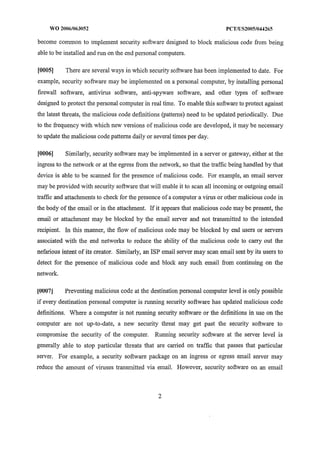 Method and apparatus for network immunization | PDF