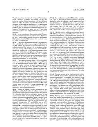 Dynamic Assignment of Traffic Classes to a Priority Queue in a Packet Forwarding Device | PDF