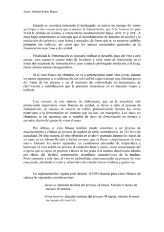 proceso de la elaboración del vino | PDF