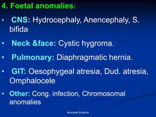 ultrasonography of amniotic fluid | PDF