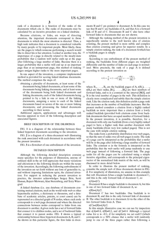 Original Google Patent by Lawrence Page | notes | PDF