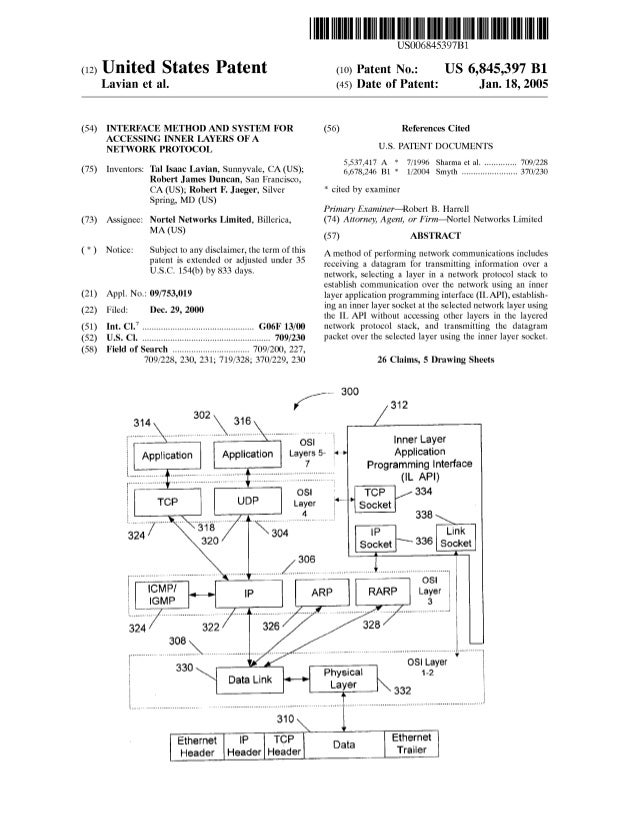 Interface Method And System For Accessing Inner Layers Of A Network P 0549