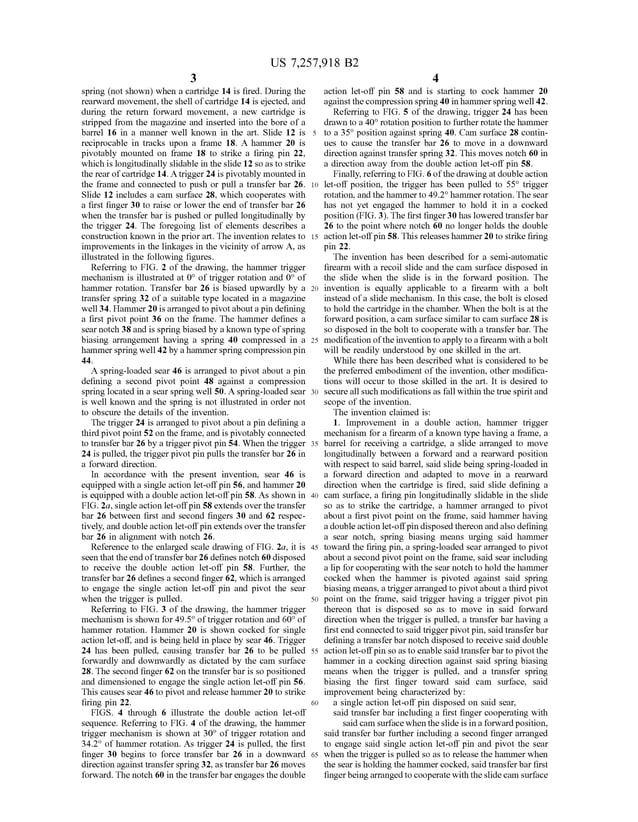 Us7257918 | PDF | Arms & Ammunition | Sensitive Topics