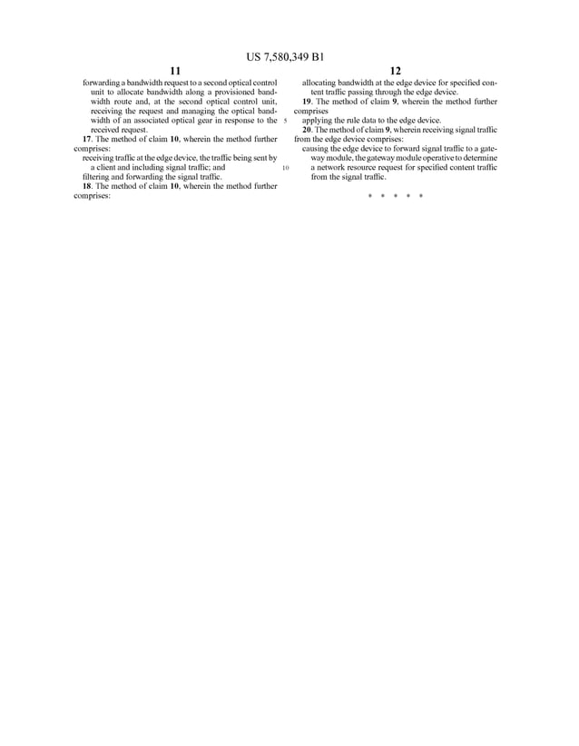 Content Aware Dynamic Network Resource Allocation Pdf