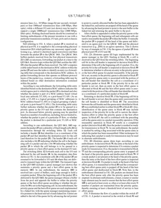 Dynamic assignment of traffic classes to a priority queue in a packet forwarding device | PDF