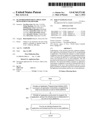 Platform-independent application development framework | PDF