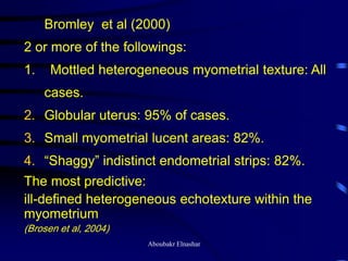 Ultrasonography of the uterus | PDF