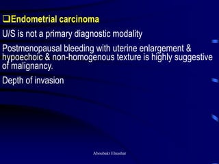 Ultrasonography of the uterus | PDF