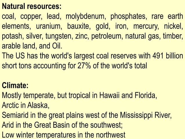 USA: A brief introduction | PPT | North America Travel | Travel Locations