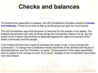US system of government | PPT