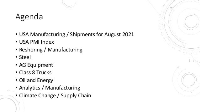 USA| Manufacturing| January 2022 and December 2021 | PPTX