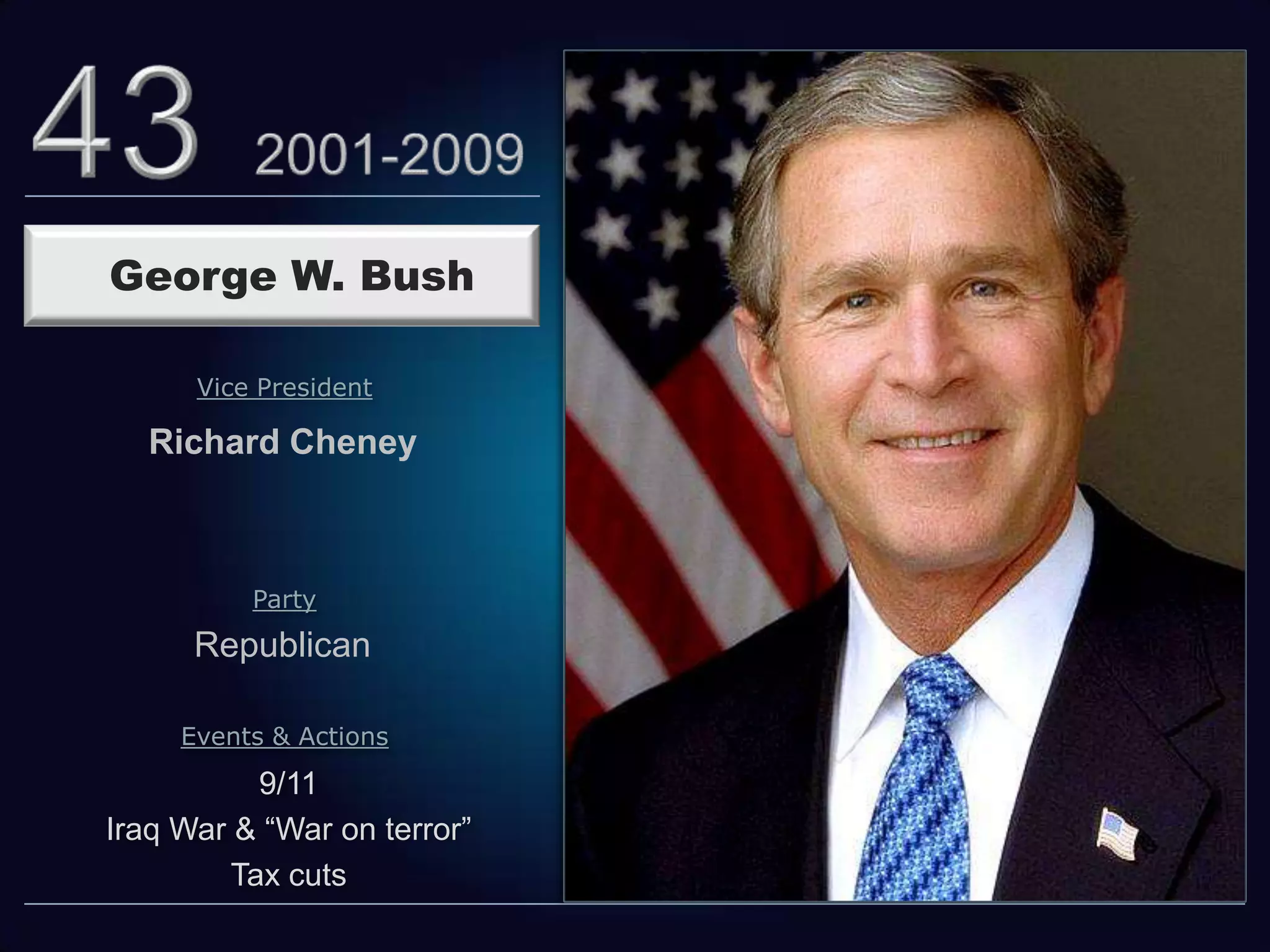 THE PRESIDENTS OF THE USA | PPTX