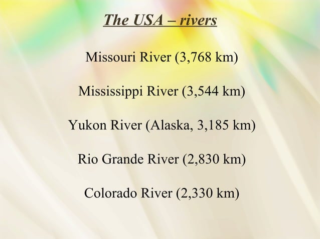USA - basic facts | PPT