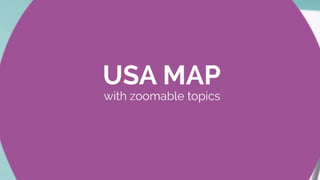 USA States Map Presentation Template | PDF