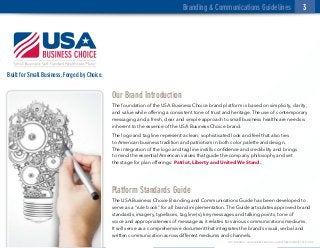 USA Business Choice brand guidelines 11-5-14 | PPT