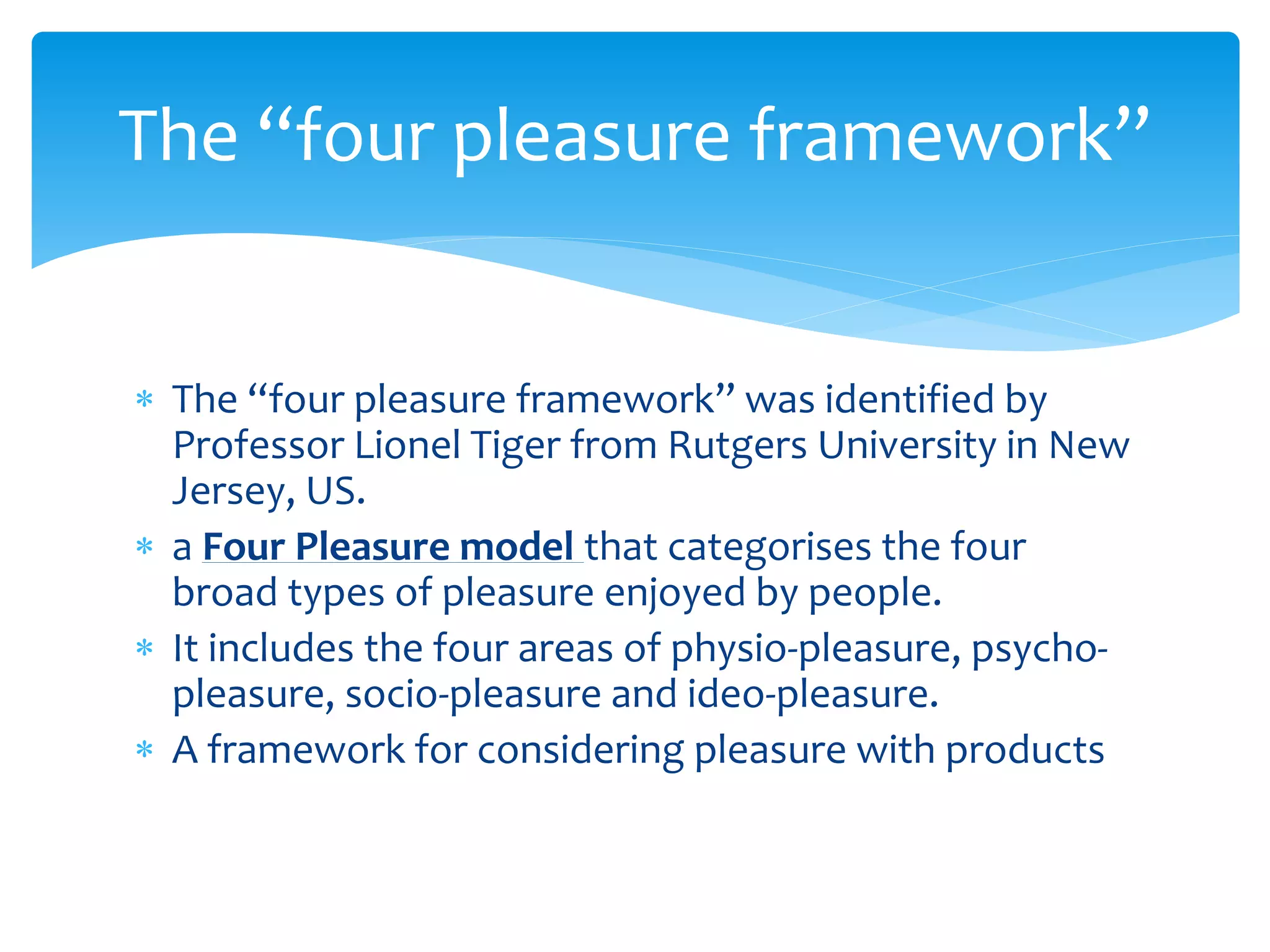 Usability design for pleasure | PPTX