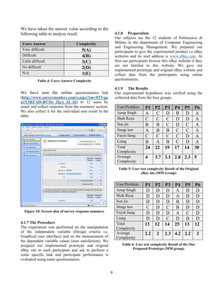 Usability Evaluation on structural navigation and link terms | PPT