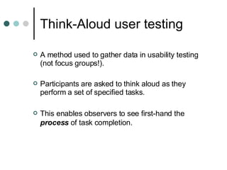 Usabilitydraft | PPT