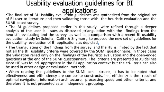 Usability evaluation for Business Intelligence applications.pptx