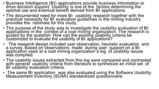 Usability evaluation for Business Intelligence applications.pptx