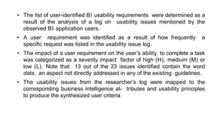 Usability evaluation for Business Intelligence applications.pptx