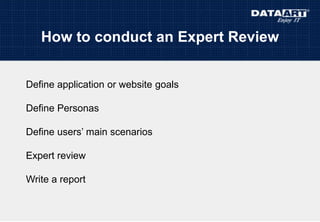 Елизавета Скоморохова — Что такое Usability Expert Review и Usability ...