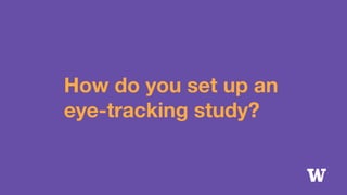 Usability & Eye-Tracking | PDF