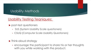 Usability For e-government systems | PPT