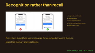 Introduction to Usability Heuristics | PPT