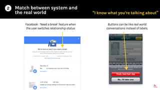 10 Usability Heuristics Explained | PDF