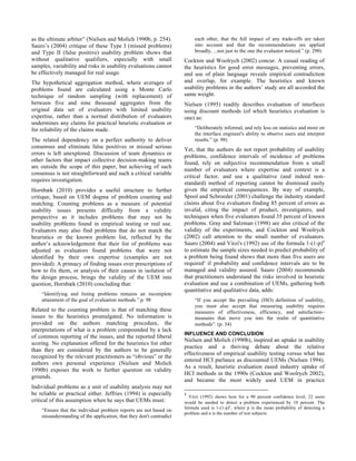 Heuristic Evaluation of User Interfaces: Exploration and Evaluation of Nielsen, J. and Molich, R ...