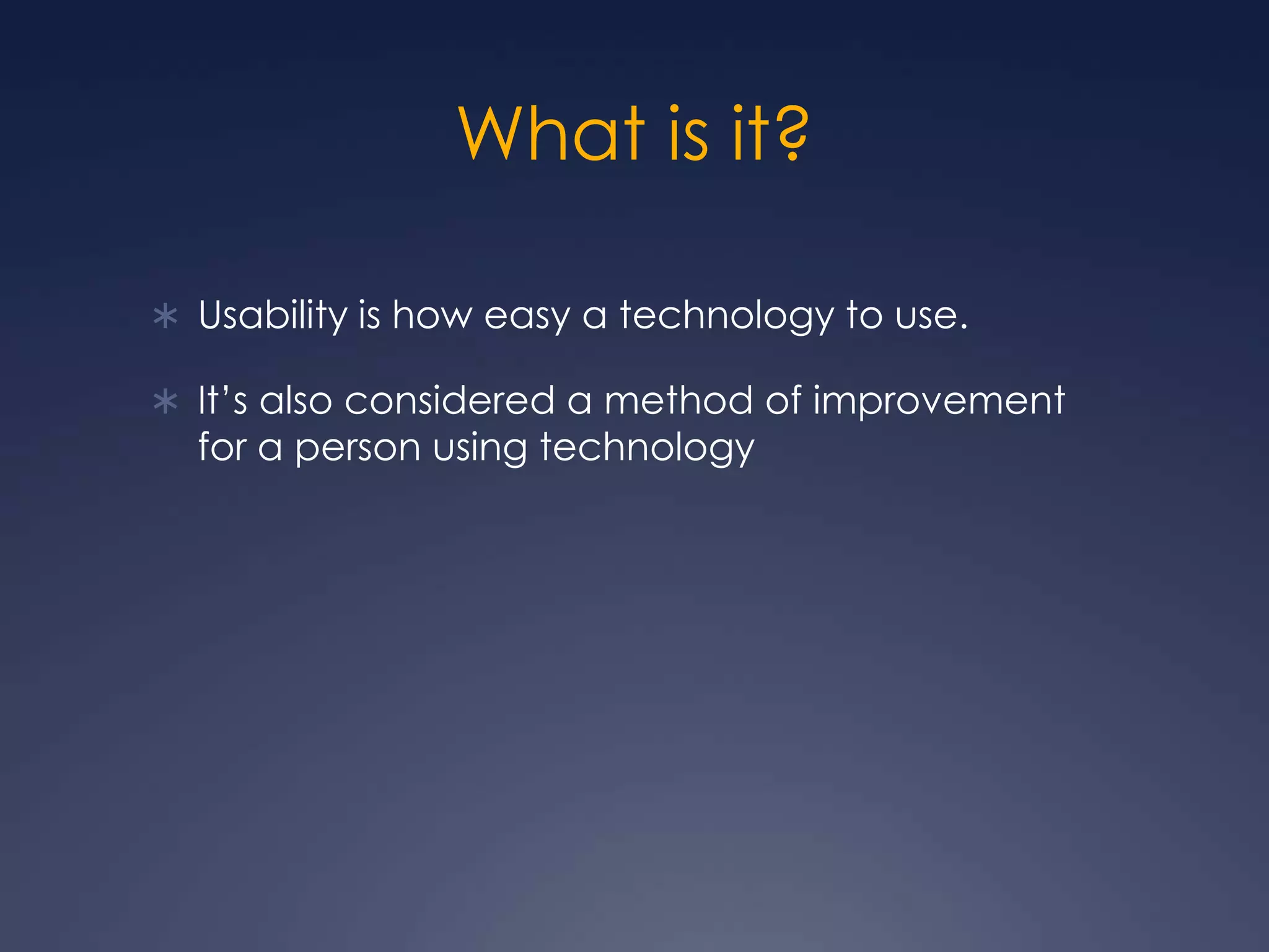 Usability Ppt | PPT Usability Ppt | PPT