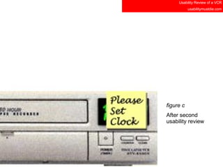 Usability Review of a VCR | PPT