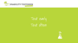 Usability Testessen – how it works | PPT